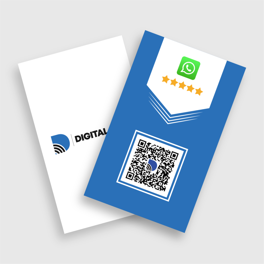 Whatsapp Review Card - Digital Card